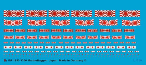 Peddinghaus-Decals 3356 Standards Of The Japanese Navy II World War