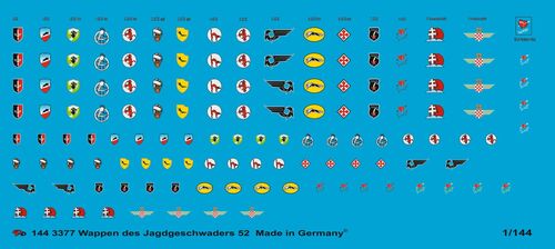 Peddinghaus-Decals 3377 Unit Heraldic Of The JG 52