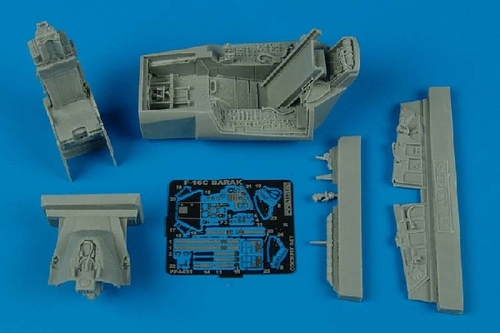 Aires 4451 F-16C Barak cockpit set Hasegawa