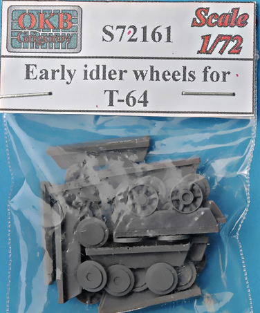 OKB Grigorov S72161 Early idler wheels for T-64 (14 per set)