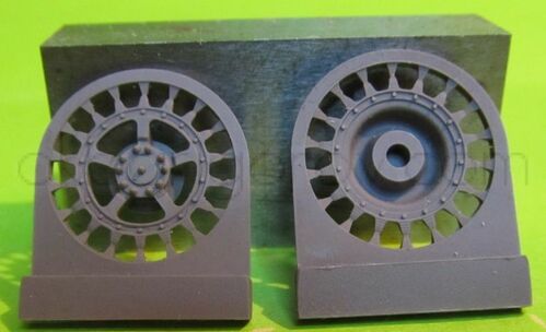 OKB Grigorov S72153 Sprockets for Tiger II,Jagdtiger,E50,E75,Lowe, 18 tooth type 2 (8 per set)
