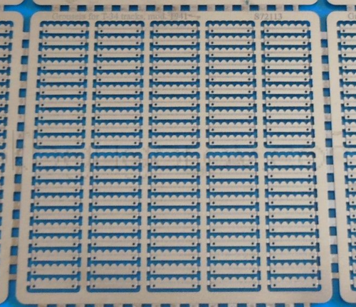 OKB Grigorov S72113 Grousers for T-34 tracks, mod. 1941 (90 per set)