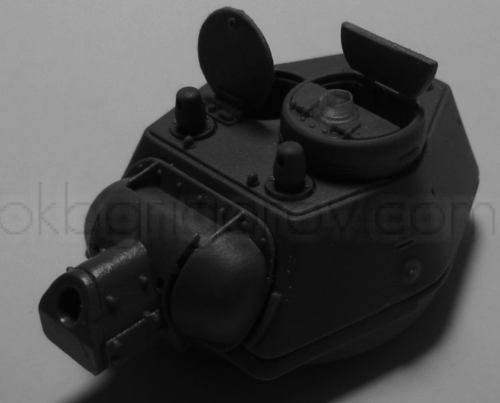 OKB Grigorov B72015 Turret for Т-34-76 mod. 1943 with commander cupola