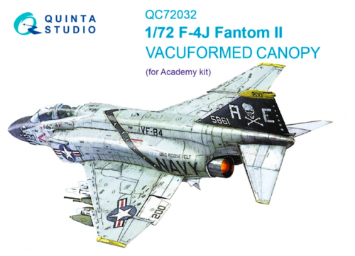 Quinta Studio QC72032 F-4J - Vacuumed Clear Canopy