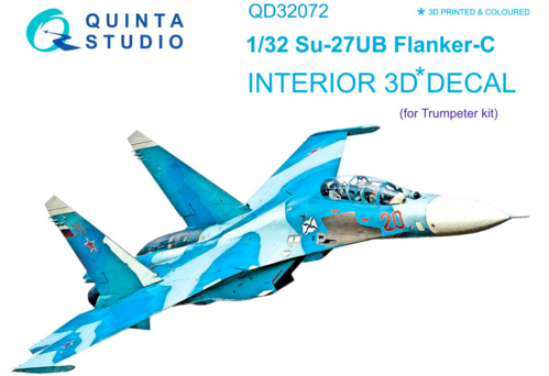 Quinta Studio QD32072 Su-27UB