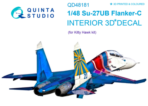 Quinta Studio QD48181 Su-27UB