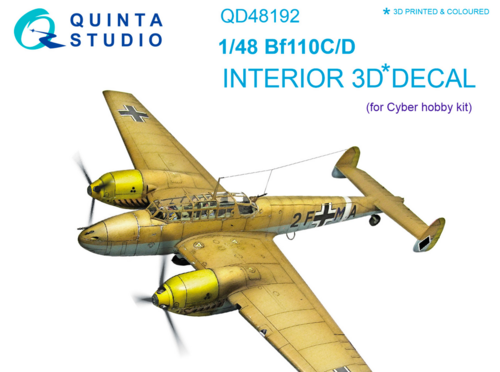 Quinta Studio QD48192 Bf 110C/D