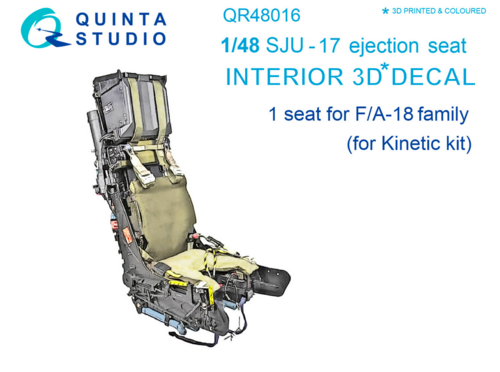 Quinta Studio QR48016 SJU-17 ejection seat for F/A-18 family
