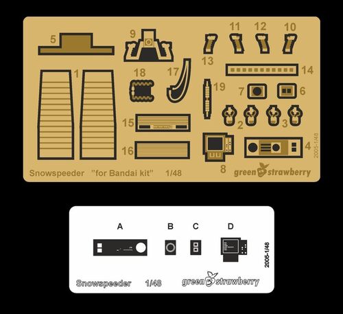 Green Strawberry 2005 Snowspeeder (Easy Junior Basic)