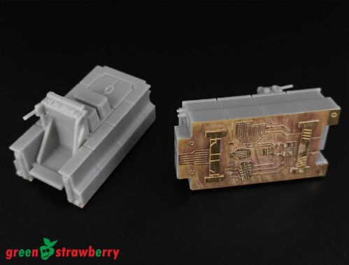 Green Strawberry FP07 Hangar Transporter With Crew - Fruit PACK