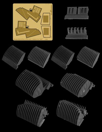 Green Strawberry 10620 Klingon Bird of Prey B´rel Class - Radiators