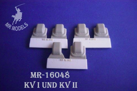 MR Modellbau 16048 Vision block covers KV-1 and KV-2, welded type