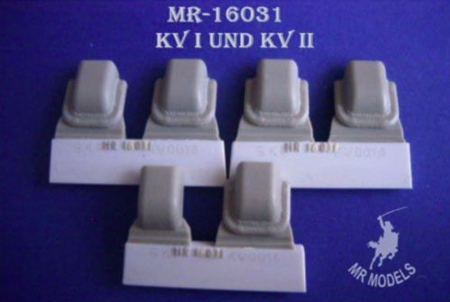 MR Modellbau 16031 Vision block covers KV-1 and KV-2, bolted type