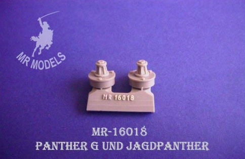 MR Modellbau 16018 Antenna bases Panther and Jagdpanther
