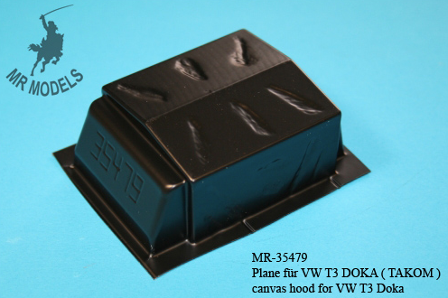 MR Modellbau 35479 Canvas hood for VW T3 Doka