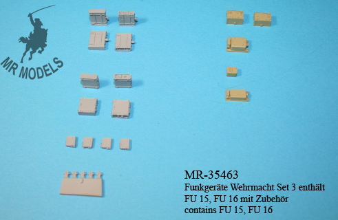 MR Modellbau 35463 Contains FU 15, FU 16