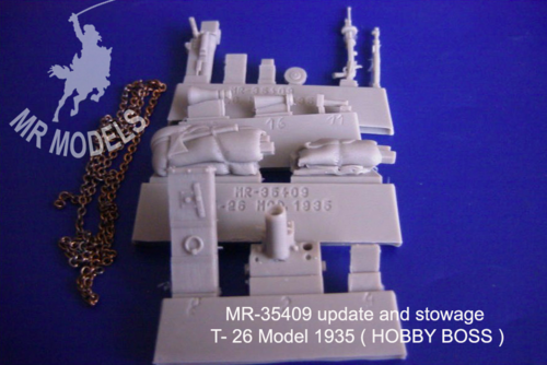 MR Modellbau 35409 Update and stowage T- 26 Model 1935