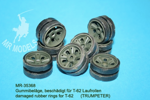 MR Modellbau 35368 Damaged rubber rings for T-62