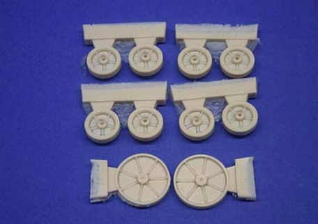 MR Modellbau 35285 Roadwheels & idlers M3 & M3A1 Stuart USMC