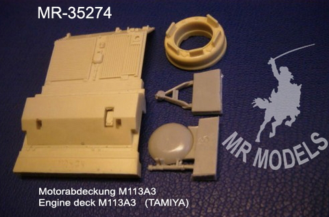 MR Modellbau 35274 Engine deck M113A3