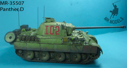 MR Modellbau 35507 Upgrade Panther D & Pz.Bef.Wg. Panther D command tank