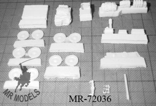 MR Modellbau 72036 Detail set & deep wading gear Cromwell & Centaur