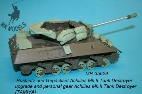 MR Modellbau 35629 Stowage and gear Achilles Mk.II Tank Destroyer