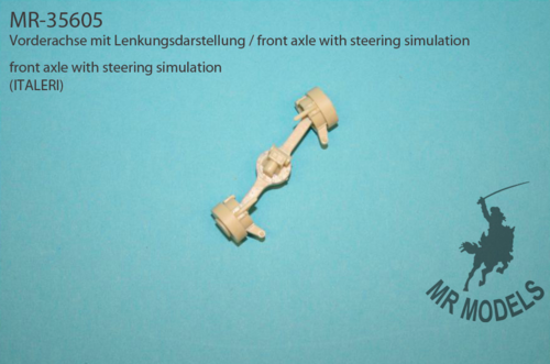 MR Modellbau 35605 Front axle with steering simulation
