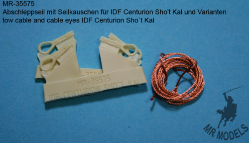 MR Modellbau 35575 Tow cable and cable eyes Mk.III - XII