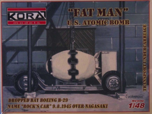 Kora Models 4808 Fat Man US atomic bomb