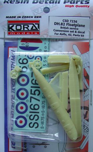 Kora Models CSD7236 De Havilland DH.82 float British