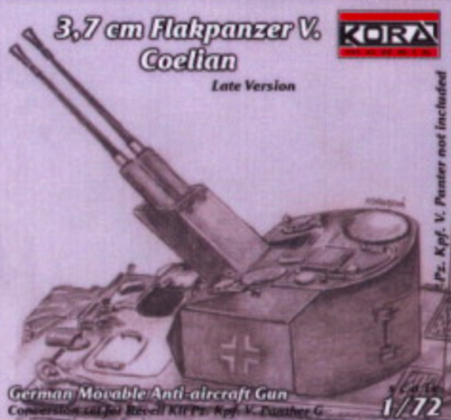 Kora Models AC7203 3,7 cm Flakpanzer V Coelian late