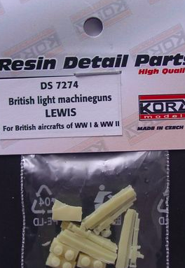 Kora Models DS7274 British light machinegun Lewis