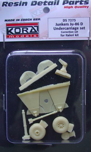 Kora Models DS7273 Junkers Ju 86D Undercarriage set