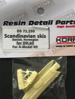 Kora Models DS72250 DH.60 - Skandinavian skis danish, norwegian
