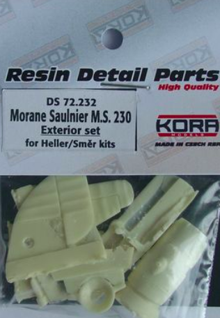 Kora Models DS72232 Morane-Saulnier MS.230Et.2 exterior