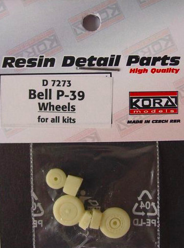 Kora Models D7273 Bell P-39 wheels