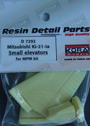 Kora Models D7292 Mitsubishi Ki-21-Ia Small elevators