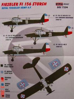 Kora Models Dec7204 FI 156 Yugoslav
