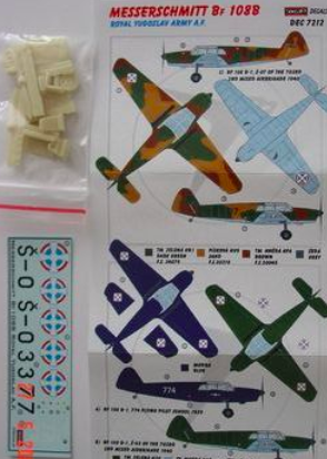 Kora Models Dec7212 Bf 108B Yugoslavia