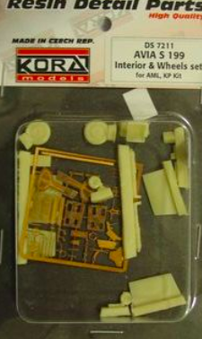 Kora Models DS7211 Avia S-199 Interior/ wheel set
