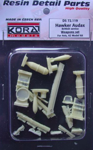 Kora Models DS72119 Hawker Audax - British - Weapons set