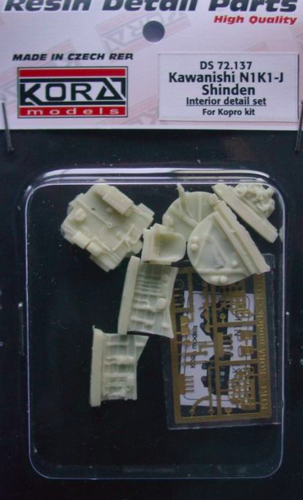 Kora Models DS72137 Kawanishi N1K1 - Ja George interior set