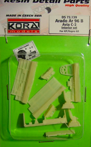 Kora Models DS72139 Arado Ar-96B/Avia C-2 - Interior set
