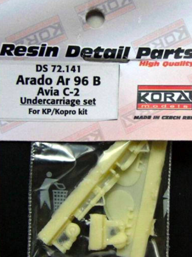 Kora Models DS72141 Arado Ar-96B/Avia C-2 - Undercarriage set
