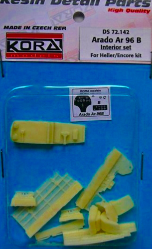 Kora Models DS72142 Arado Ar-96B/Avia C-2 - Interior set