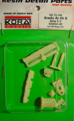 Kora Models DS72144 Arado Ar-96B/Avia C-2 - Undercarriage set