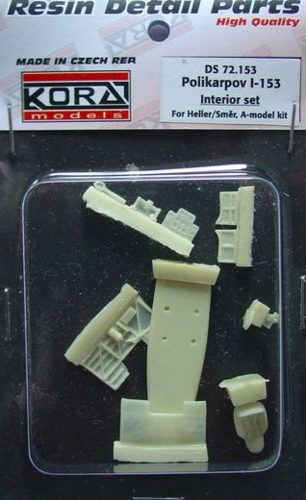 Kora Models DS72153 Polikarpov I-153 Interior set