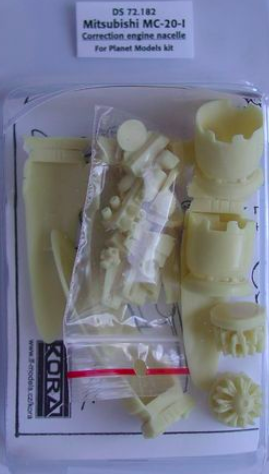 Kora Models DS72182 Mitsubishi MC-20-I Correction engine nacelle