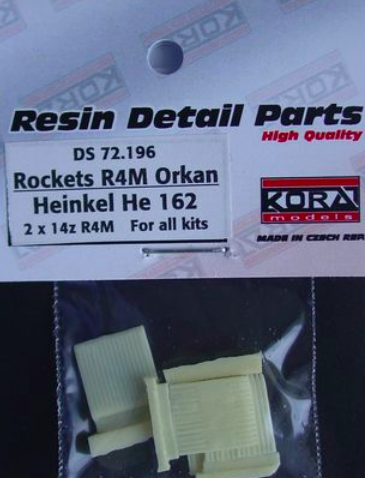 Kora Models DS72196 R4M Orkan with racks for He-162A